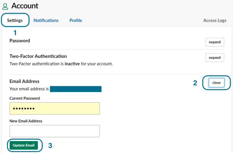How to change your Email Id on Slack? | TechZone How to change your Email Id on Slack? | TechZone